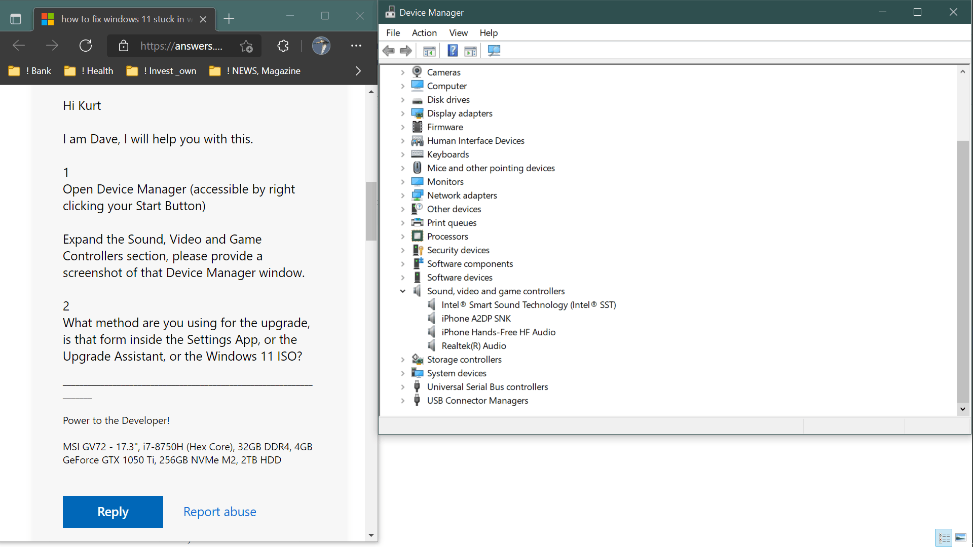 how to fix windows 11 stuck in working on updates 61%? - Microsoft Q&A
