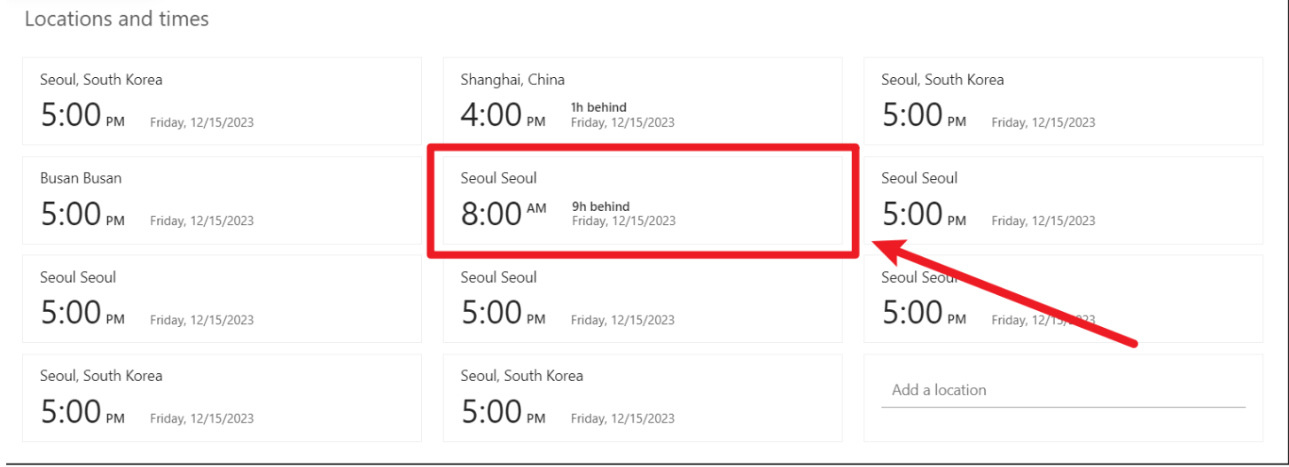 The World Clock feature in SharePoint has an error - Microsoft Q&A