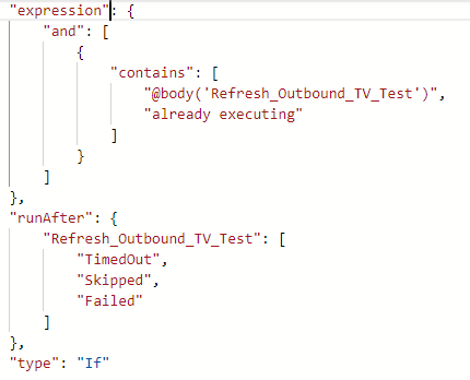 Action Body content in If Condition - Microsoft Q&A