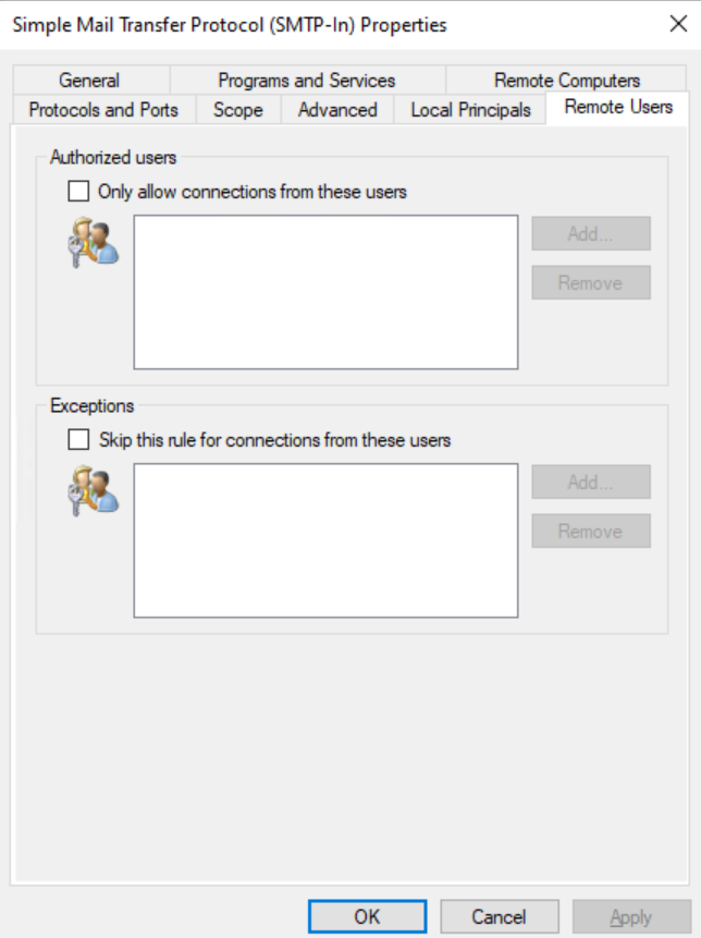 Windows Firewall Block Access From A Subnet But Allow Connection If It Is Secure Microsoft Qanda