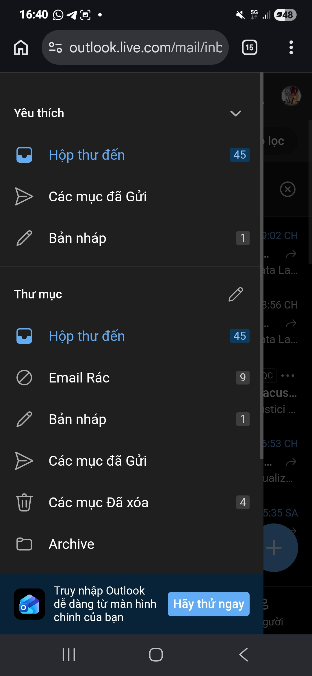 Problemi con posta hotmail - cartelle non create da me - Microsoft Q&A