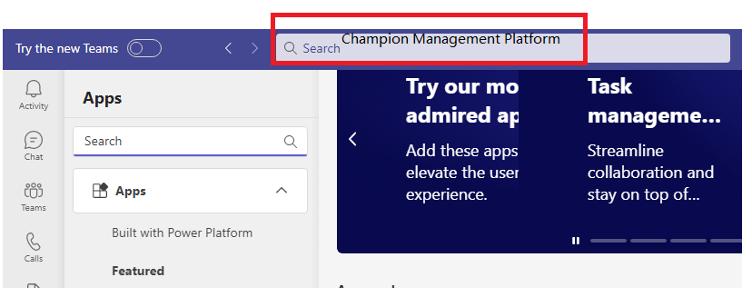 I have followed the below guide to set up up Champion Management ...