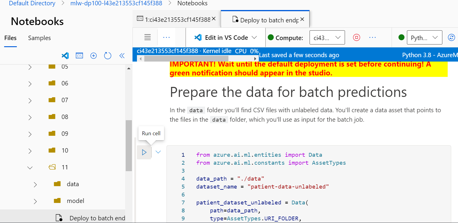 Issue when running a command - Microsoft Q&A