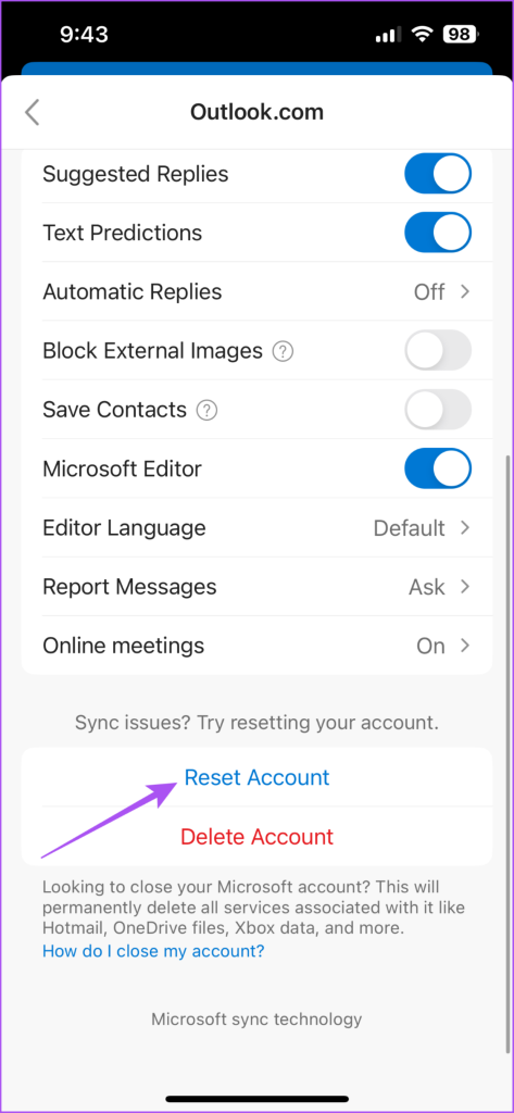 Issue with Outlook on iPhone - Microsoft Q&A