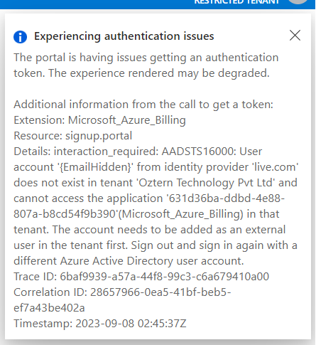 Azure VM Subscription with SQL Server installed is missing after signing in my Azure Portal. SQL ...