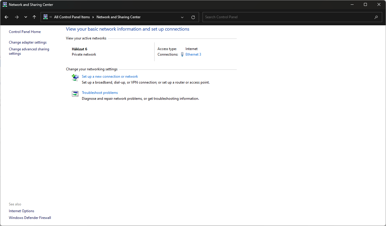 Media streaming options is missing from Control Panel - Microsoft Q&A
