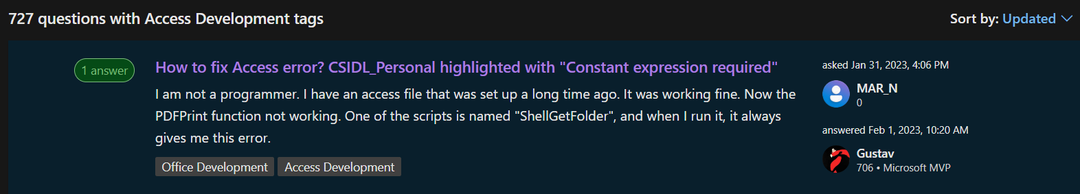 Answer is hidden - Microsoft Q&A