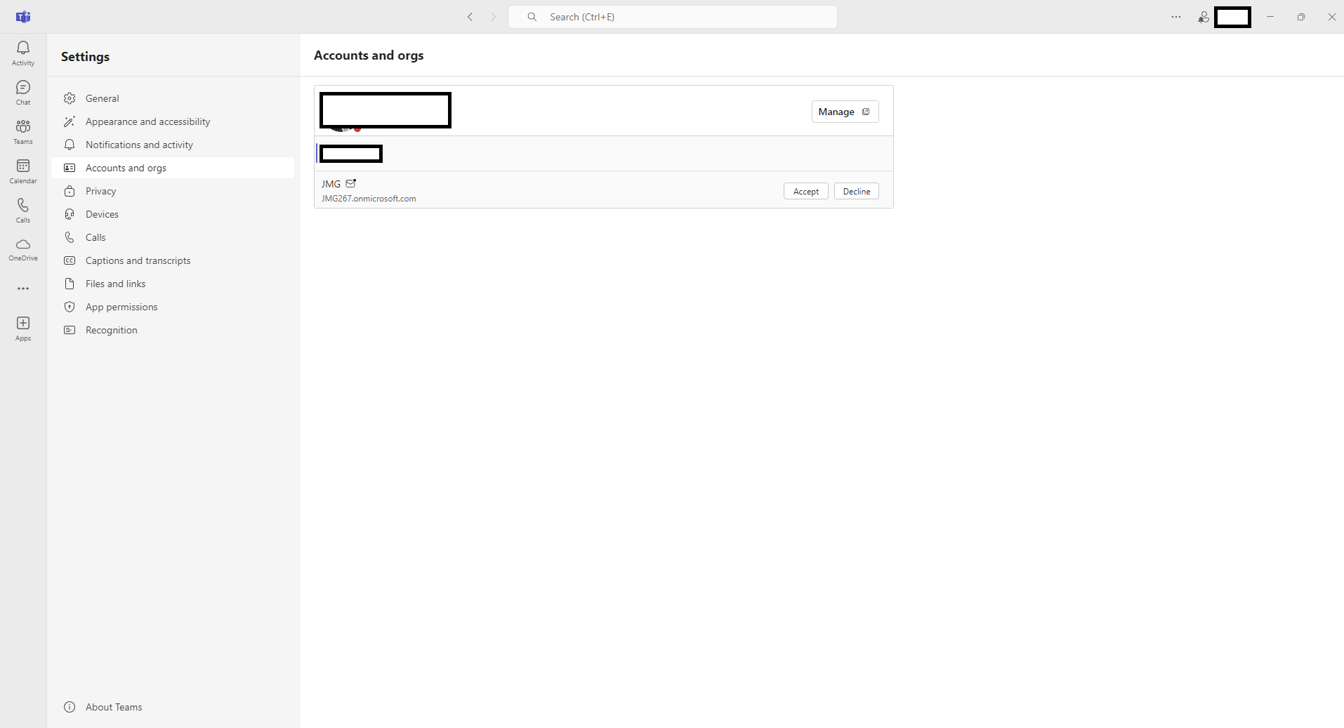 What is this invite and how was it done? (Accounts and orgs tab in the ...