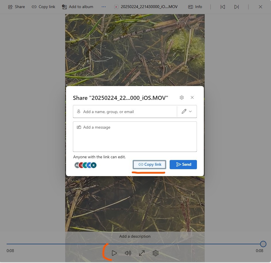 Video stored on OneDrive won't play from shared link. - Microsoft Q&A