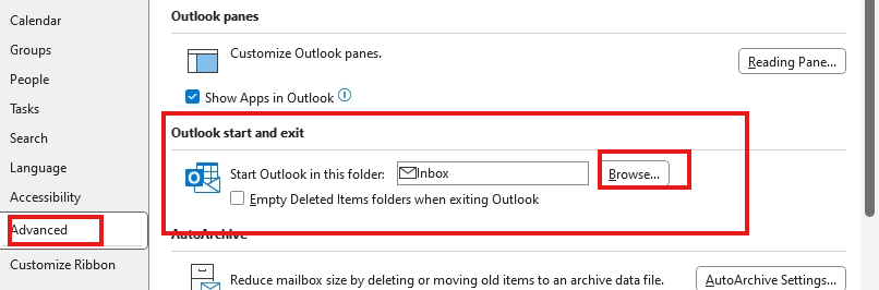 Outlook Navigation Pane in Left Panel - Microsoft Q&A