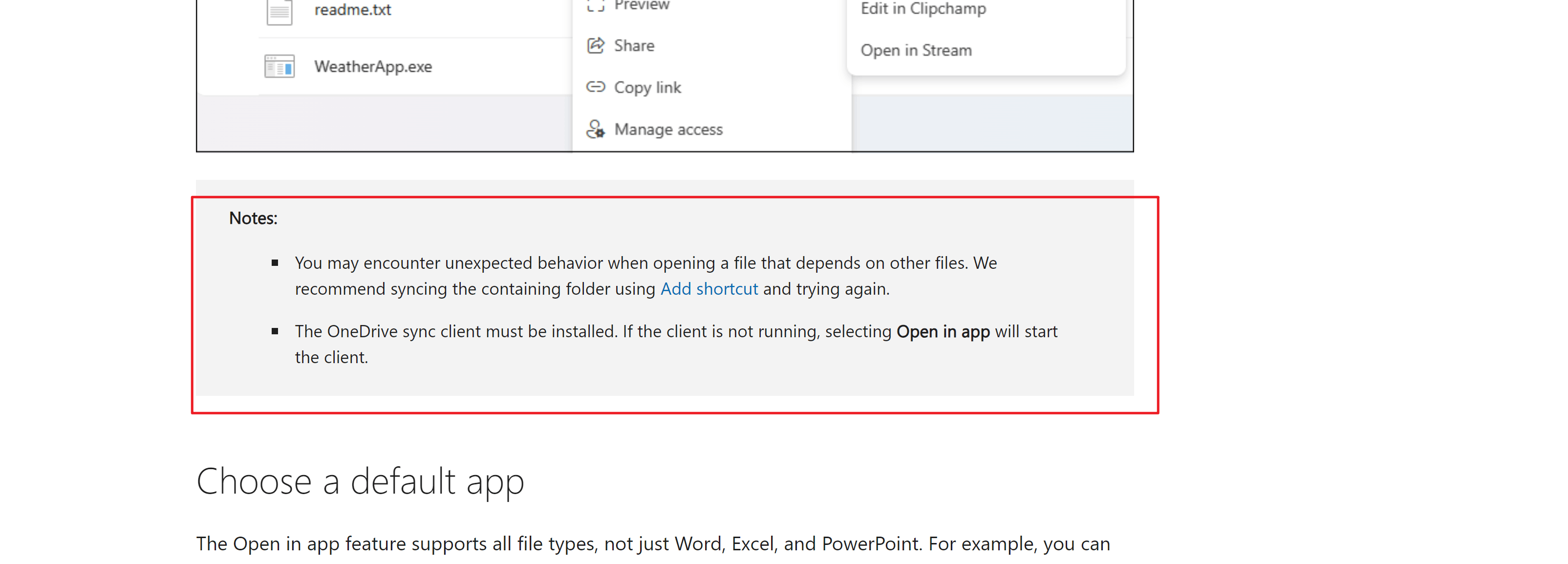 Open PDF in App | SharePoint and OneDrive - Microsoft Q&A