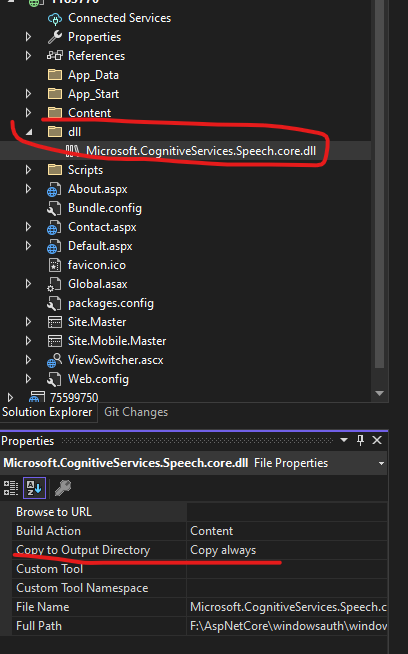 Problemas al ejecutar los servcios de texto a voz de azure en un webform - Microsoft Q&A