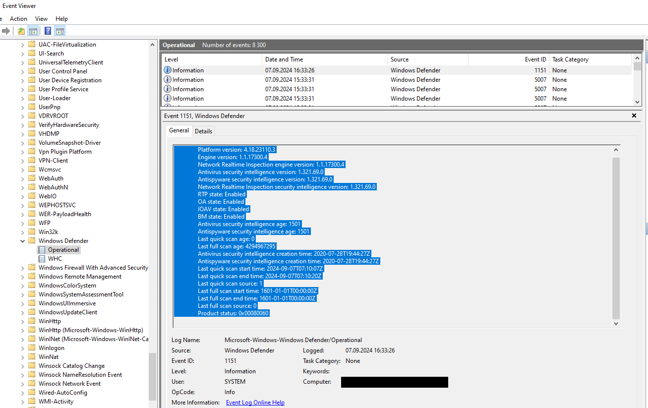 Why are all Windows Defender Definitions defined as "Not Applicable" on ...