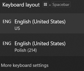 How to fix keyboard layouts - Microsoft Q&A