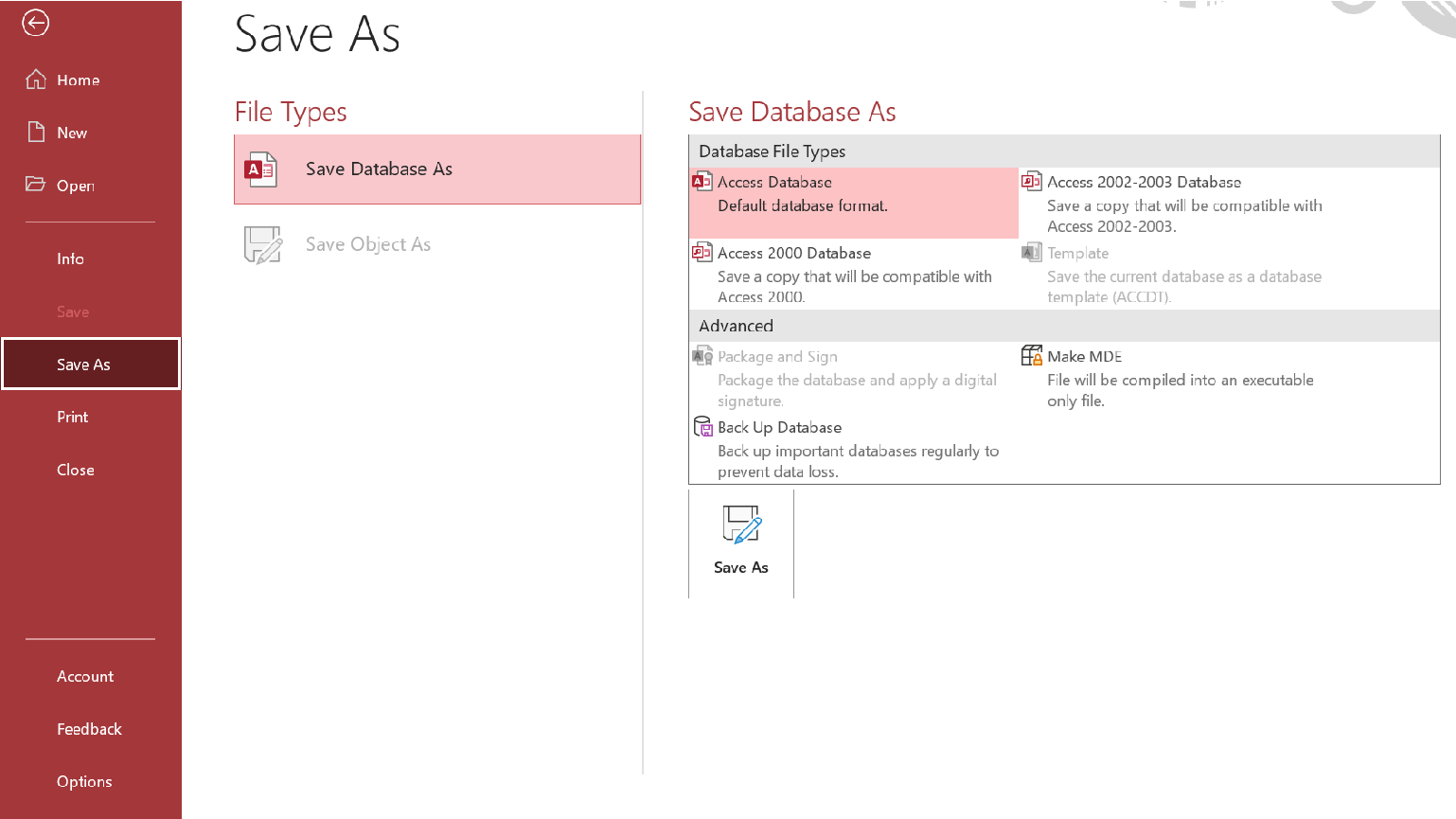 Convert .mdb file to .accdb - Microsoft Q&A