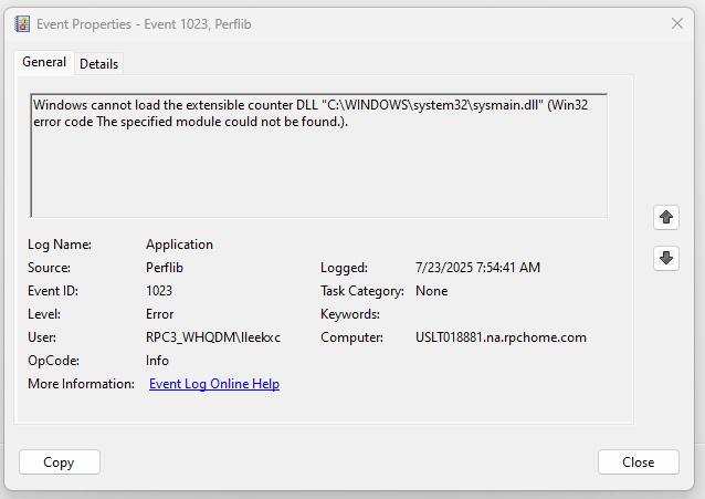 Microsoft 365 PowerPoint startup error. - Microsoft Q&A