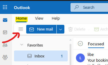 Outlook web folder pane is set to hidden by default for one of our ...