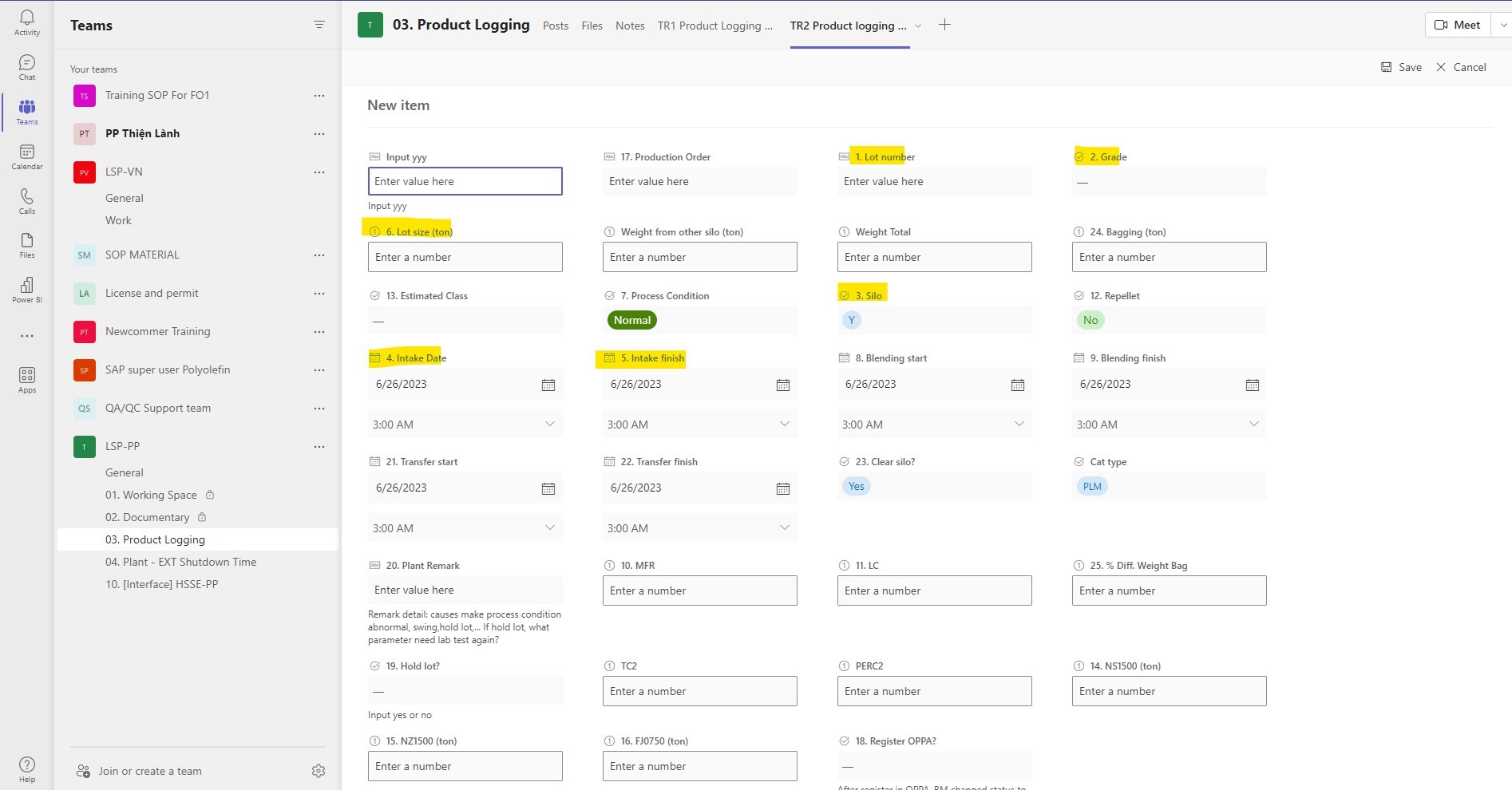 How to change the layout order in MS List? - Microsoft Q&A