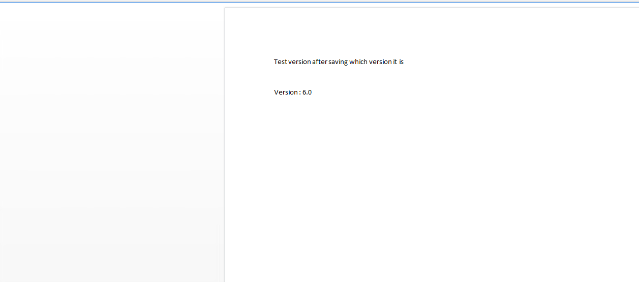 How to automatically display the document version number in the Header ...