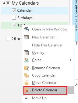 cómo recuperar calendario eliminado - Microsoft Q&A