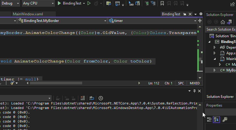 why this Storyboard in DataTrigger introduce the runtime exception? - Microsoft Q&A