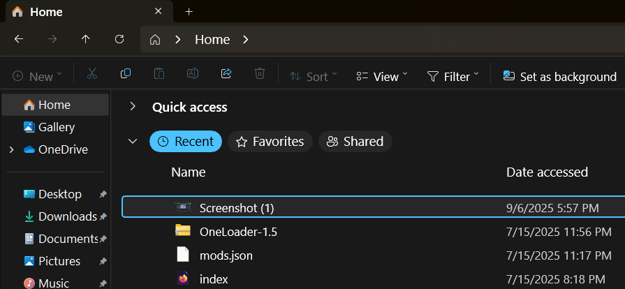 How do I fix the cut, paste, rename, and delete icons being greyed out ...