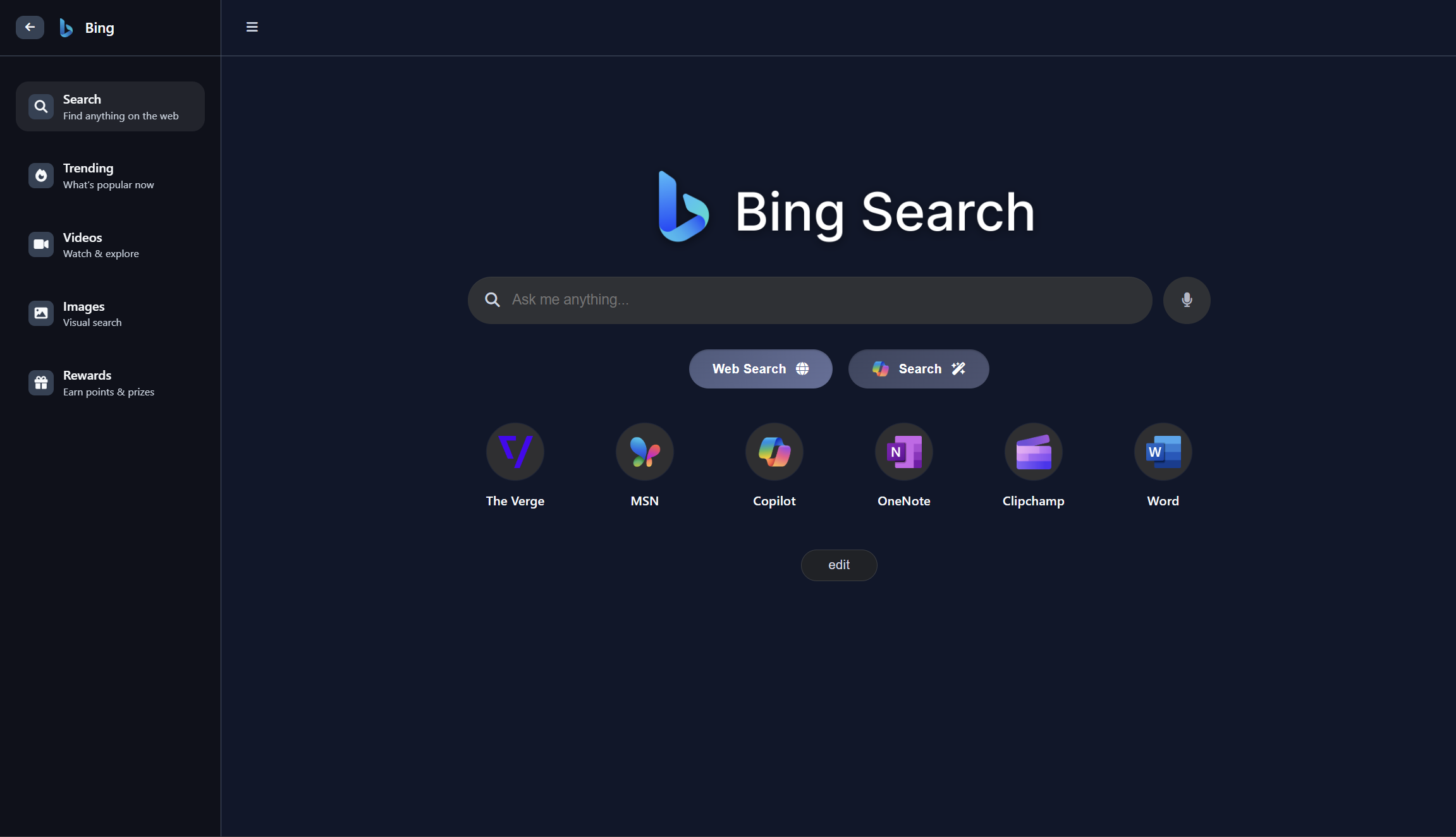 Should Bing get a redesign and a Sidebar? - Microsoft Q&A