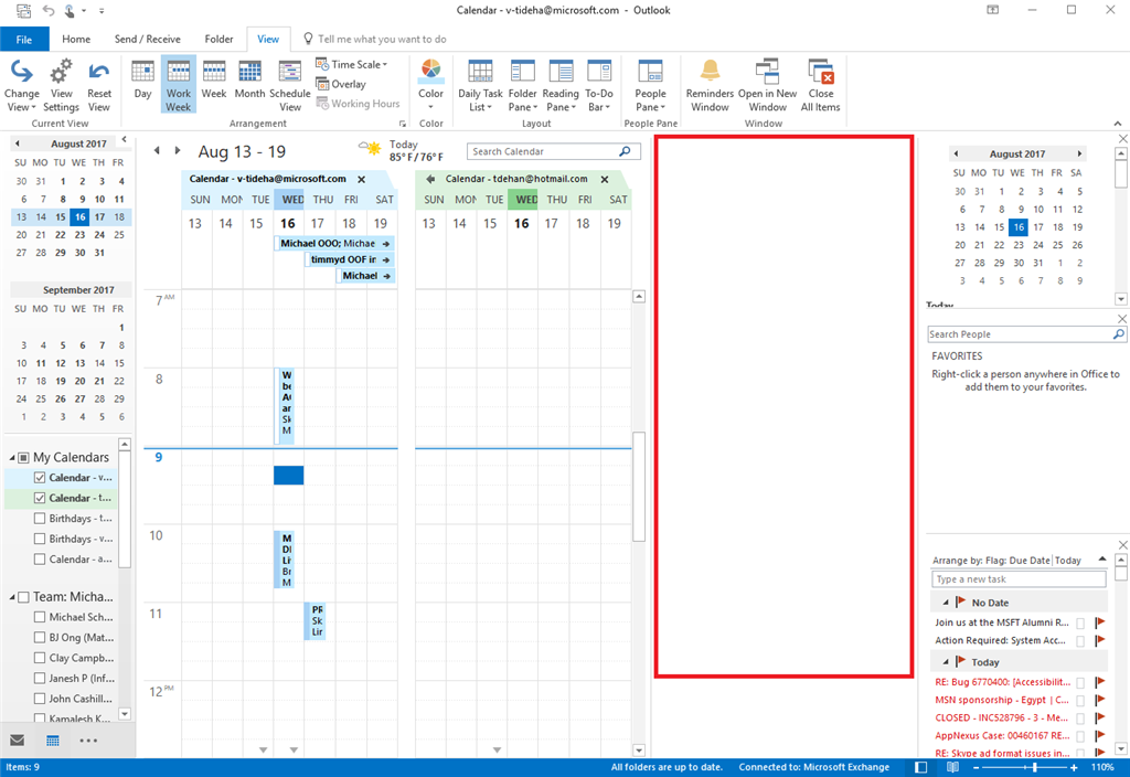 How to get rid of new right side panel in Outlook Calendar - Microsoft Q&A