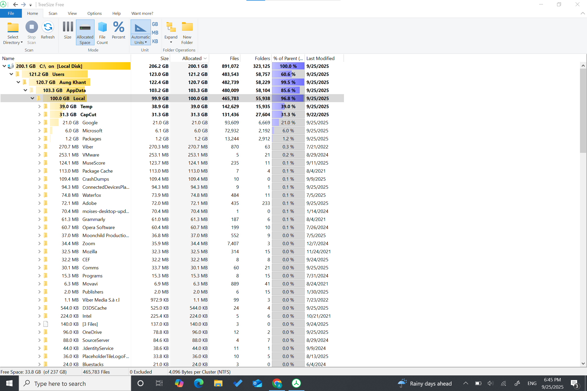 URGENT: Local Disk C: Disk Clean up problem - Microsoft Q&A