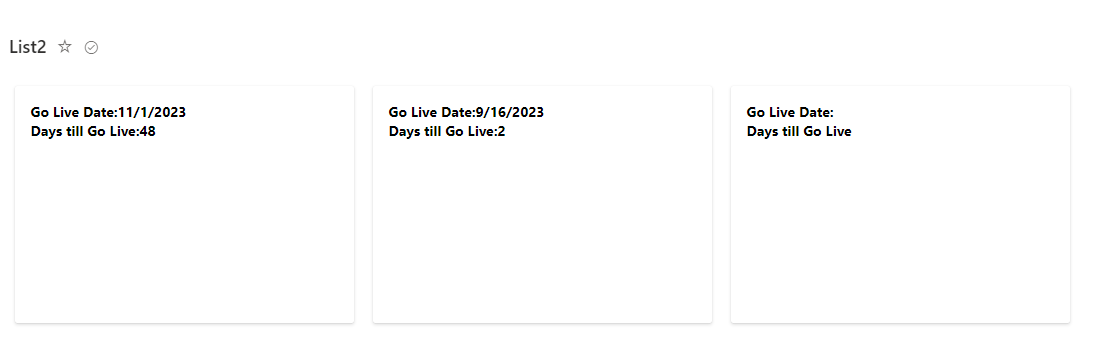 SharePoint List Header- Column names & calculate number column value not showing - Microsoft Q&A