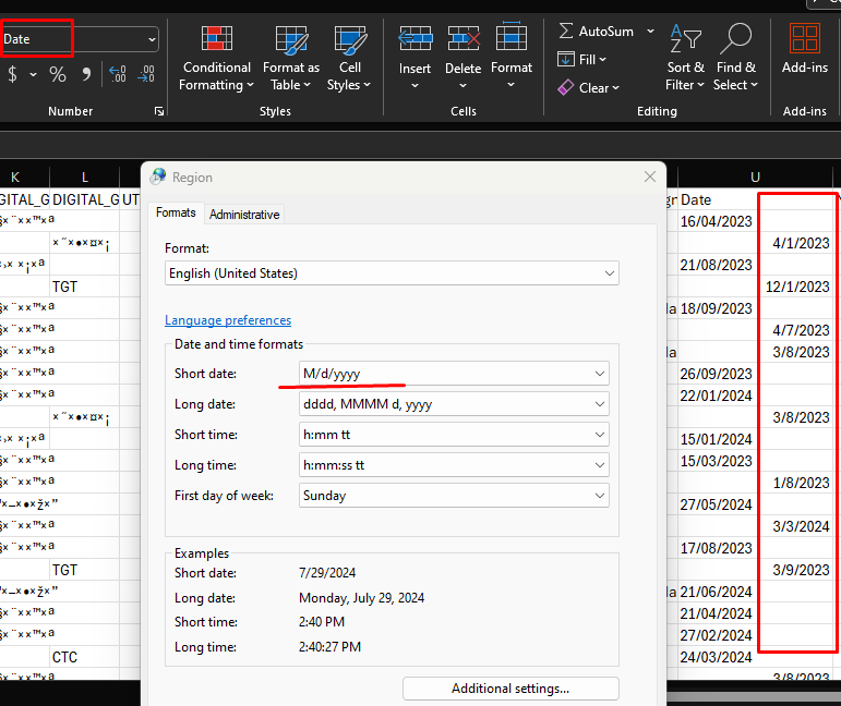 Fix Date format - Microsoft Q&A