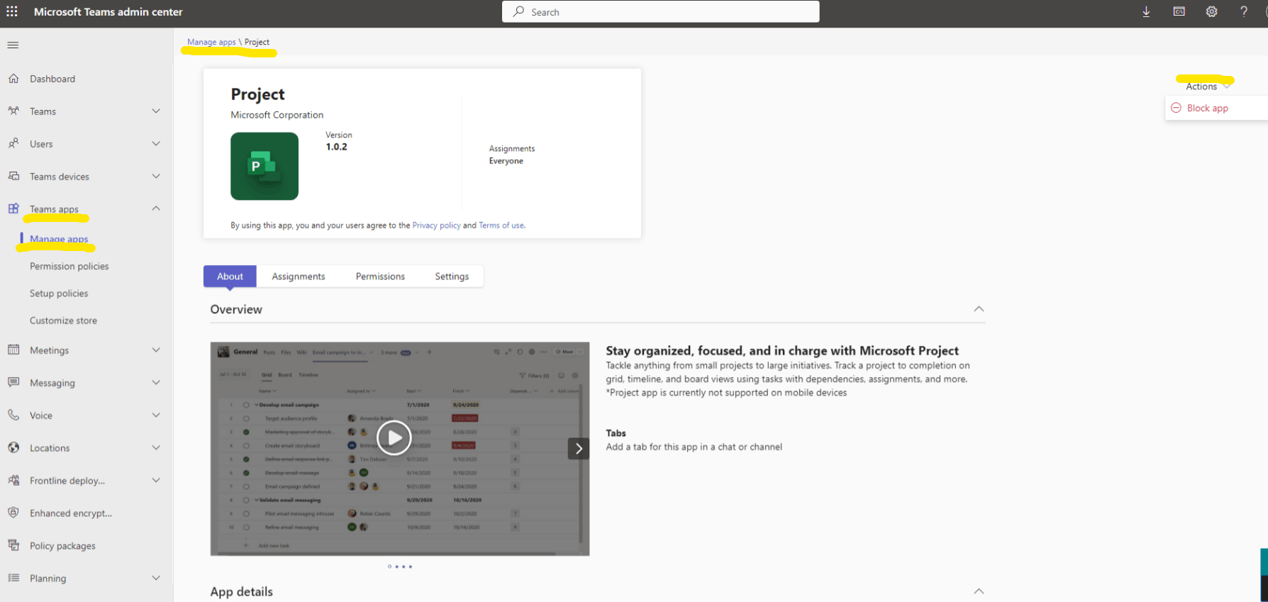 Add MS Project to a channel in Teams - Microsoft Q&A