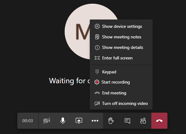 Ending a Teams Call - Microsoft Q&A