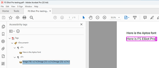 FS Elliot Pro font to won't embed in PDFs using Word and PowerPoint’s ...
