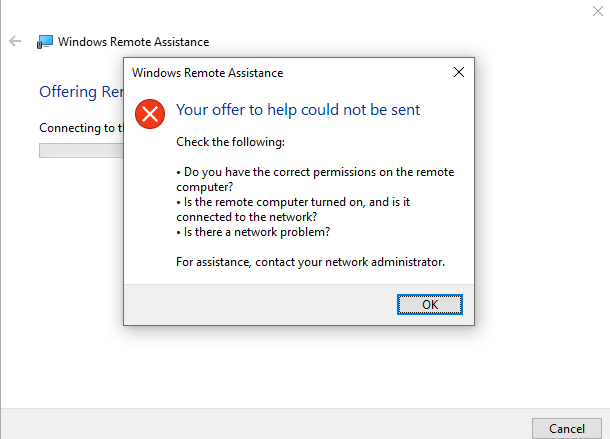 How to Create GPO of Offer remote assistance (MSRA) by using server ...