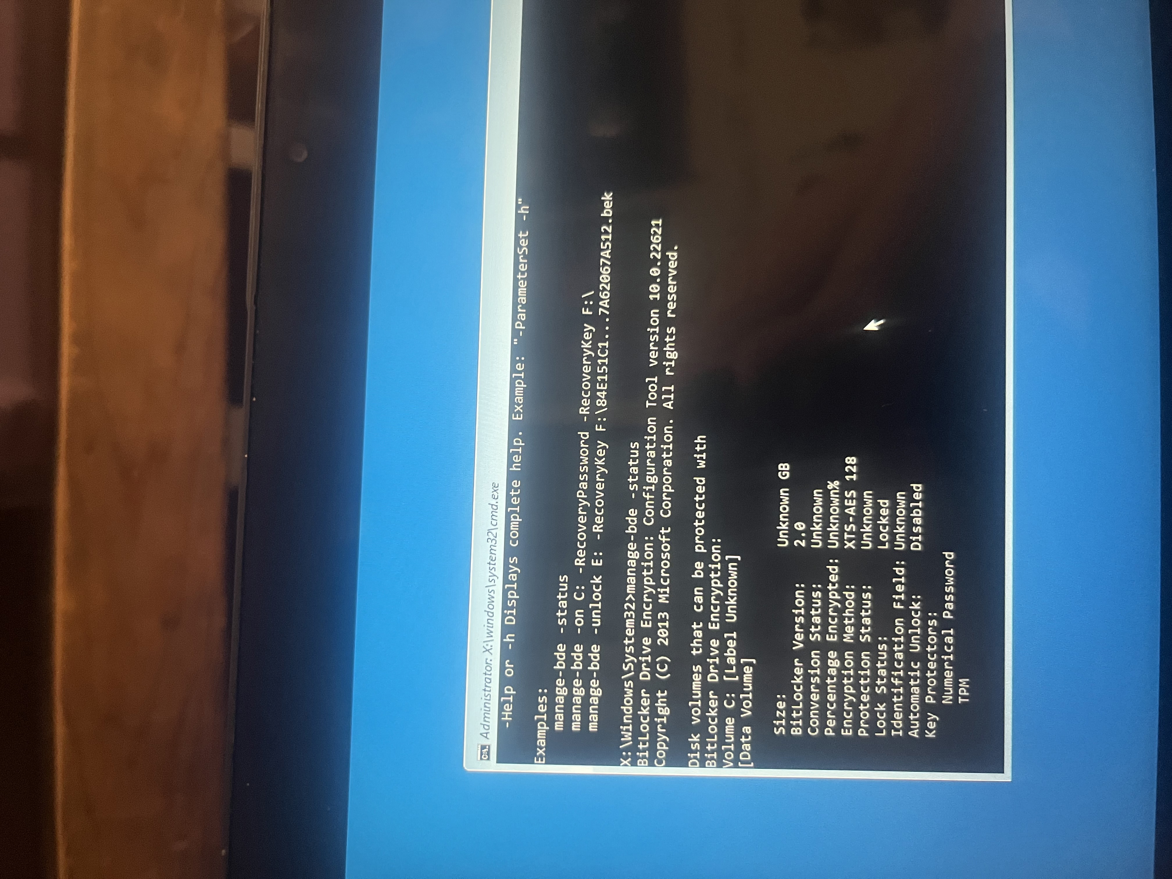 Stuck in bitlocker loop and want to reset the entire laptop - Microsoft Q&A