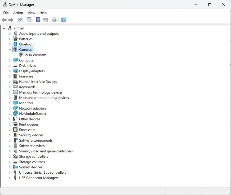 My built in camera in my HP Victus Laptop isn't recognized by the ...