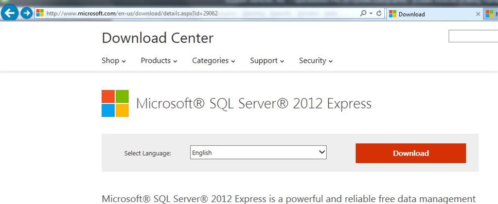 Download button not appearing on Microsoft Download Center webpages ...