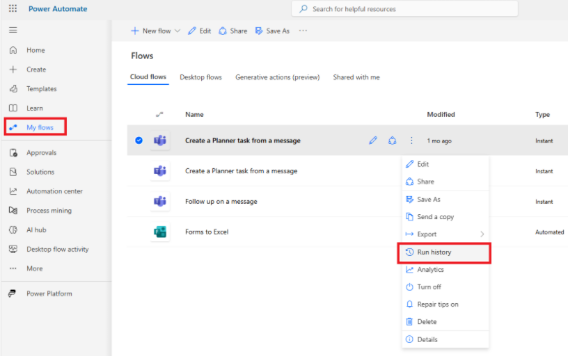 Something failed with MS Power Automate - Microsoft Q&A