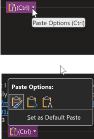 Paste As Text option not present in OneNote of Office 365 - Microsoft Q&A