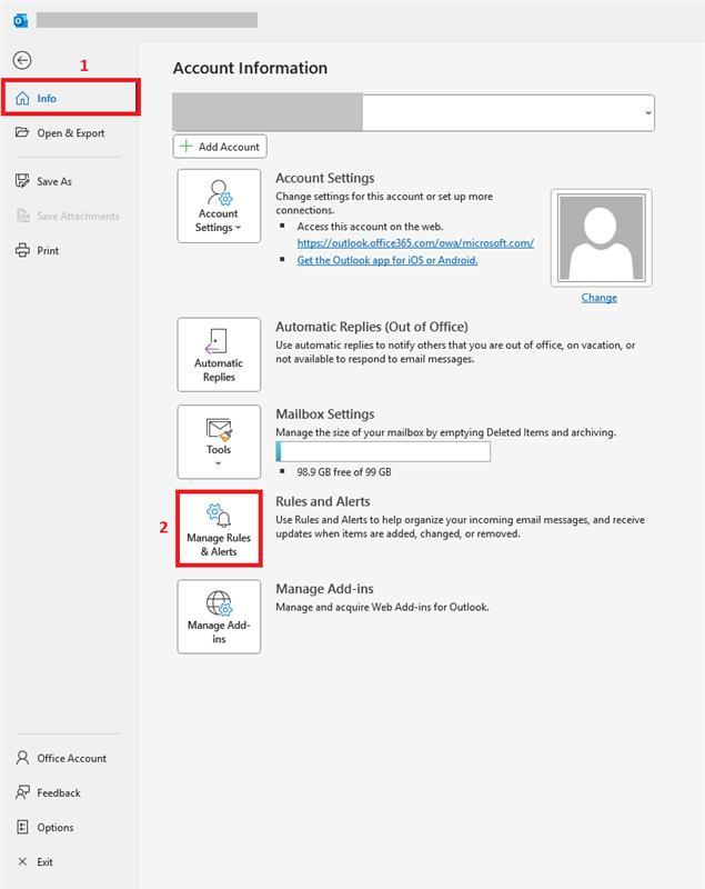 turn off email forwarding - Microsoft Q&A