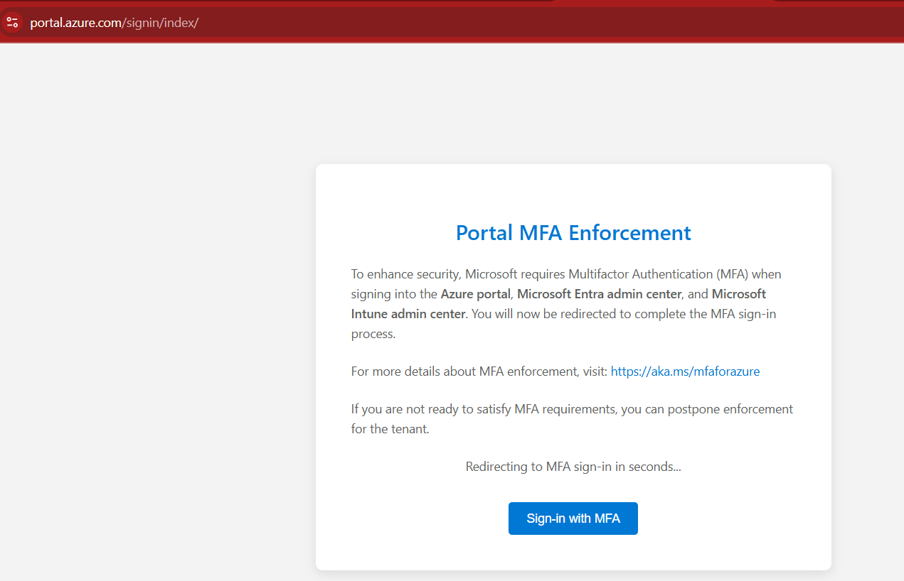 When accessing a newly created Azure AD B2C tenant, MFA setup page gets stuck - Microsoft Q&A