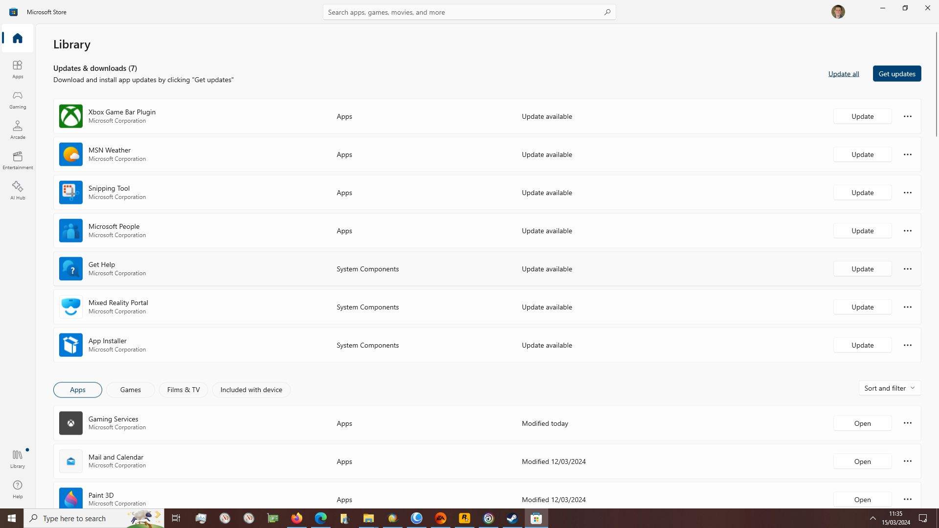 Microsoft Store update problem - Microsoft Q&A