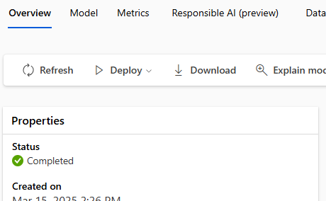 Azure ML Studio AutoML Model Explanations Not Loading Part II - Microsoft Q&A