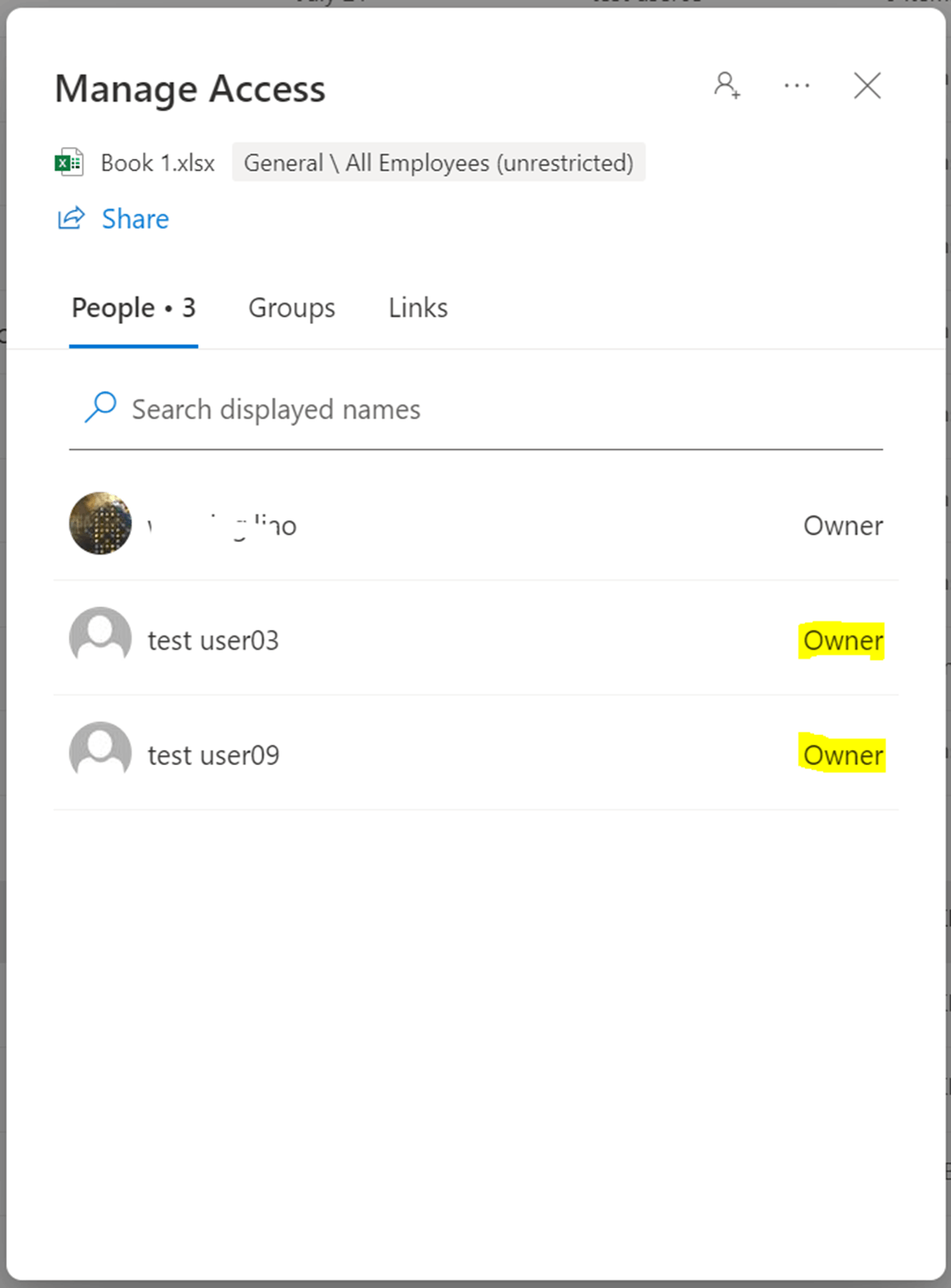 How can I change the owner of a onedrive shared file? - Microsoft Q&A