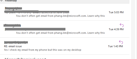 First Contact Safety Tip in Outlook breaks message preview - Microsoft Q&A