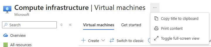 Unable to pin items to Azure dashboard. Pin missing. - Microsoft Q&A