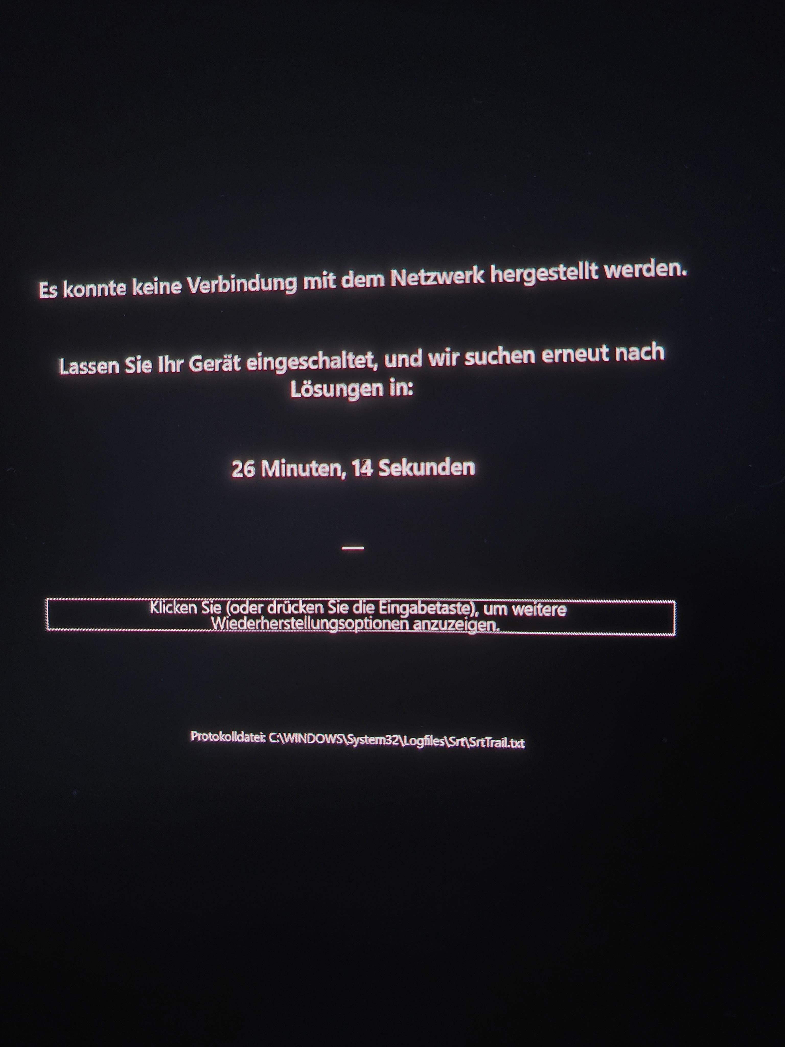 Windows antwortet nicht-Apps öffnen sich nicht-internet geht nicht ...