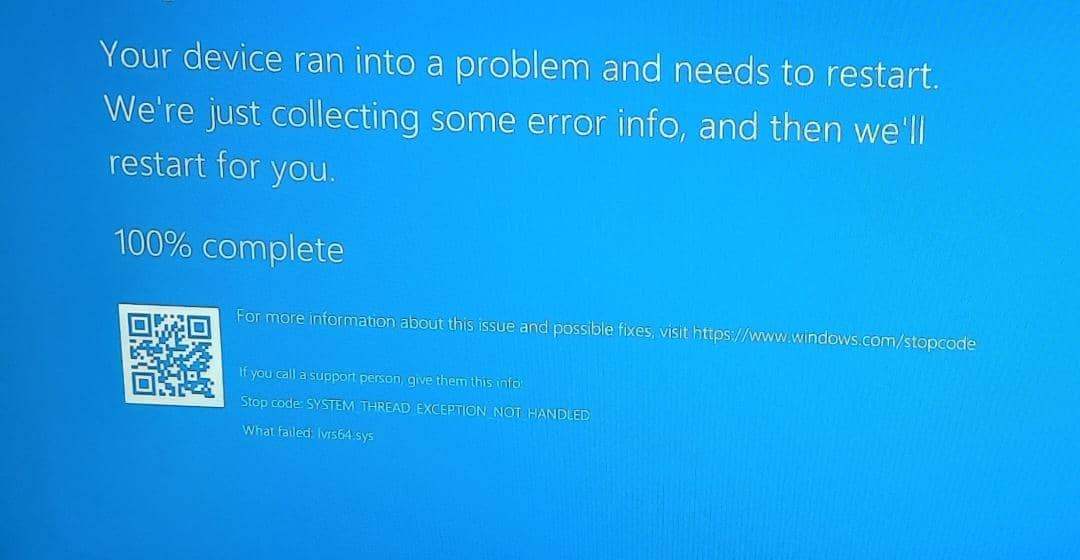 how to fix windows blue screen problem: (SYSTEM_THREAD_EXCEPTION_NOT ...