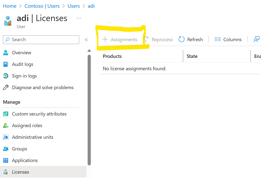 unable to assign AAD P2 licenses to a group in 2nd tenant - Microsoft Q&A
